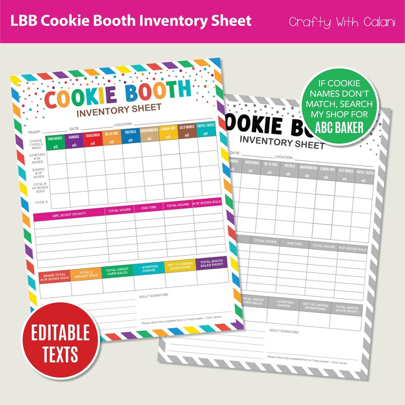Cookie Booth - Etsy