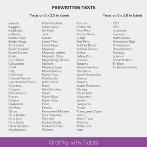 Classroom Supply Editable Label, Owl Classroom Theme, Owl Classroom ...