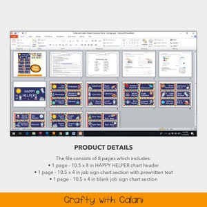 Classroom Jobs Display, Space Classroom Theme, Editable Classroom Job ...
