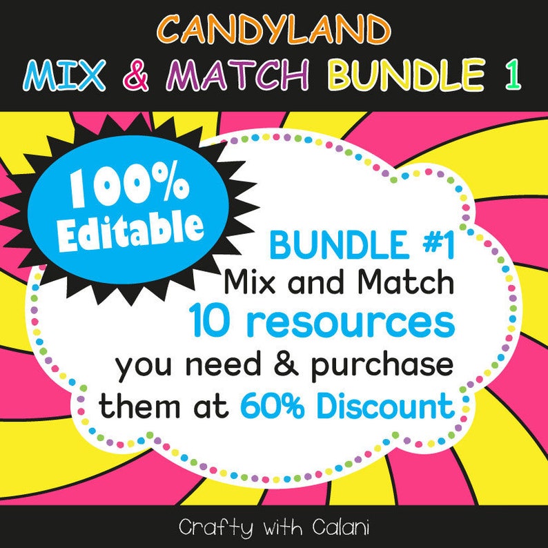 Alphabet Poster Classroom Decoration Candy Themed Classroom - Etsy