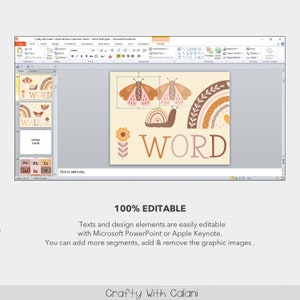 Word Wall Classroom Decoration, Boho Rainbow Classroom, Editable ...