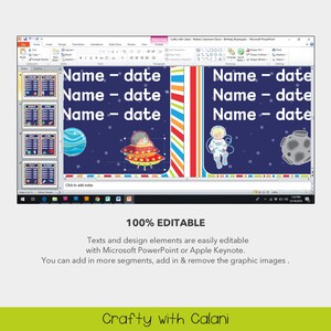 Birthday Board Classroom Decor, Space Classroom Theme, Editable ...