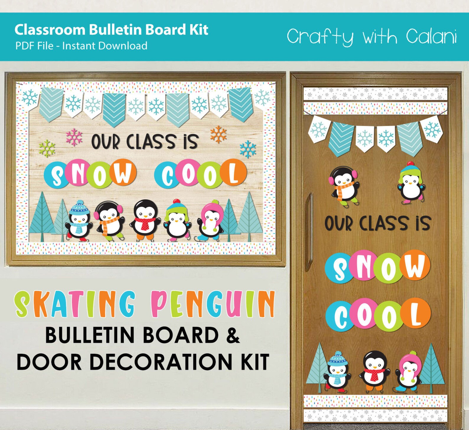 Classroom Bulletin Board Kit New Year Bulletin Board Cute - Etsy