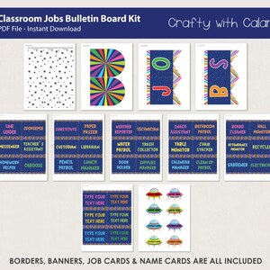 Space Classroom Jobs Display, Classroom Job Chart, Galaxy Job Cards ...