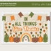 Thanksgiving Bulletin Board Kit, Rainbow Bulletin Board, Fall Classroom ...