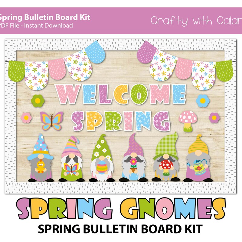 Spring Gnome Decor - Etsy