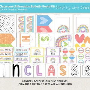 Classroom Bulletin Board Kit Classroom Door Decor - Etsy