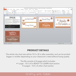 Classroom Behavior Chart Boho Rainbow Classroom Boho Rainbow - Etsy