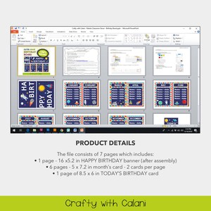 Birthday Board Classroom Decor, Space Classroom Theme, Editable ...