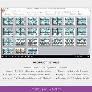 Classroom Supply Editable Label, Owl Classroom Theme, Owl Classroom ...
