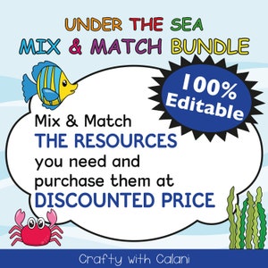 Classroom Jobs Display, Ocean Theme Classroom, Editable Sea Classroom ...