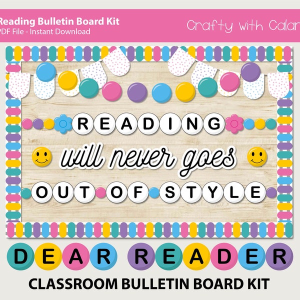 Bulletin Board Reading - Etsy