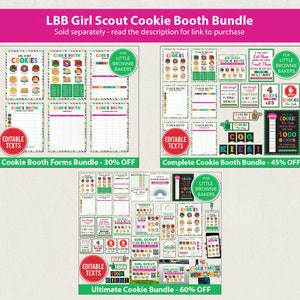 Girl Scout Cookie 2024 Booth Printable, LBB Cookie Booth Poster, Cookie ...