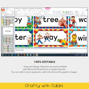 Word Wall Classroom Decoration Circus Classroom Classroom - Etsy