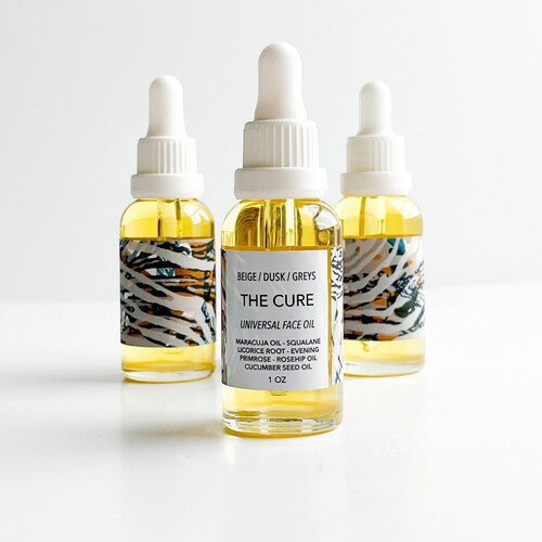 The Cure Face Oil / Serum / With Infused Botanicals and Anti - Etsy