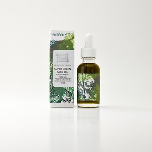 Super Green Face Oil / Serum / for Oily , Blemished , Acne Prone Skin ...