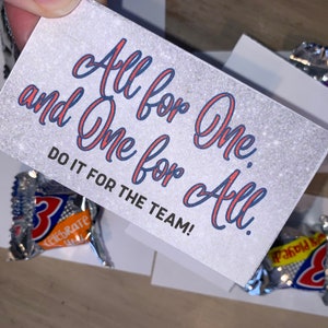 Cheer Team Candy Gram Bundle - Etsy