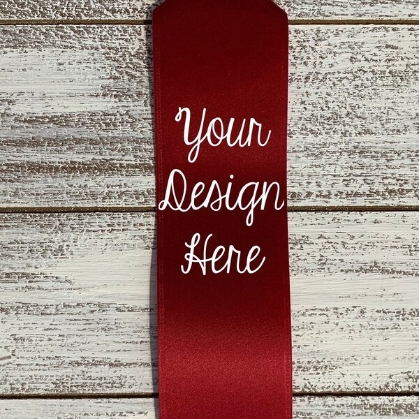 Personalized Ribbon - Make Your Own Ribbon