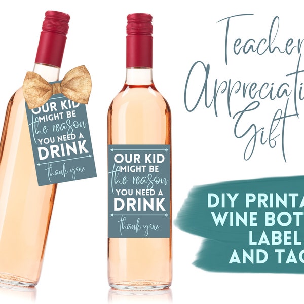 Teacher Wine - Etsy