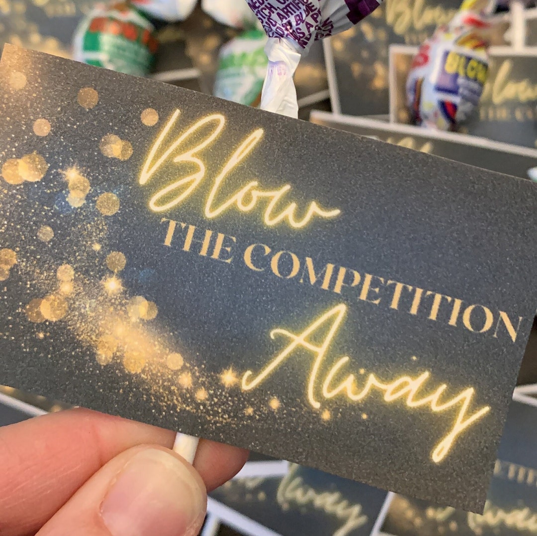 Blow Pop Cheerleader Gift Tag - Candy Goody Bag - Candy Gram - Etsy