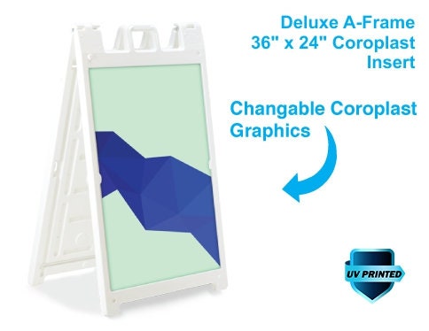 Custom A-frame Sign - Full Color Graphics With 3 Options! - Etsy