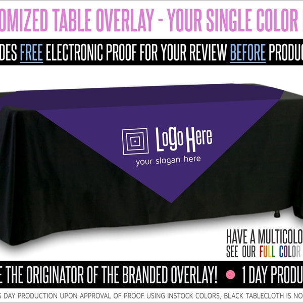 Table Overlays - Etsy