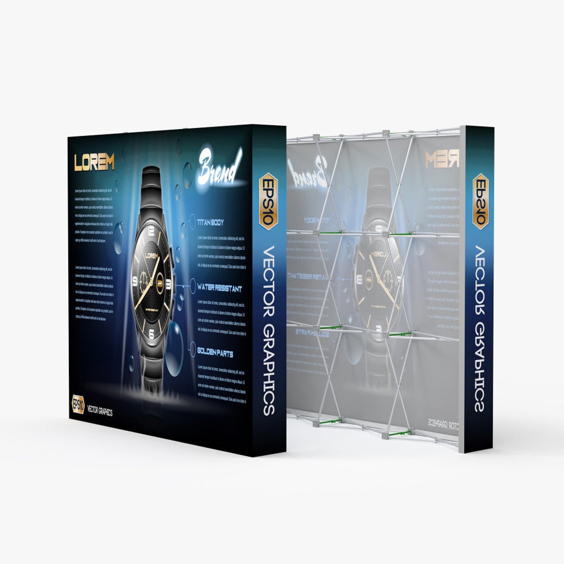 Custom Pop-up Display System - Full Color Graphics! - Etsy