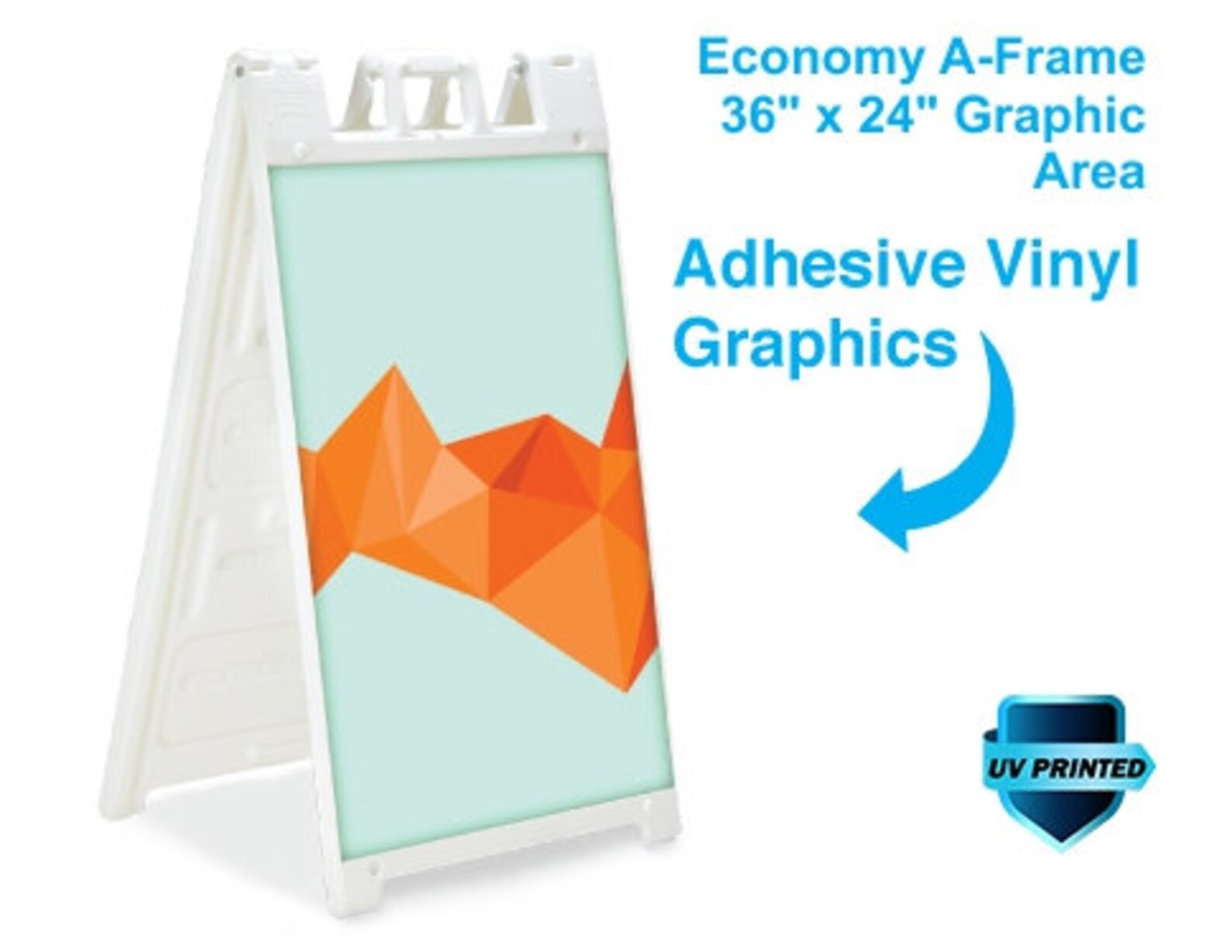 Custom A-Frame Sign Full Color Graphics with 3 Options | Etsy