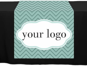 30 X 80 Full Color Table Runner With Your Logo in | Etsy