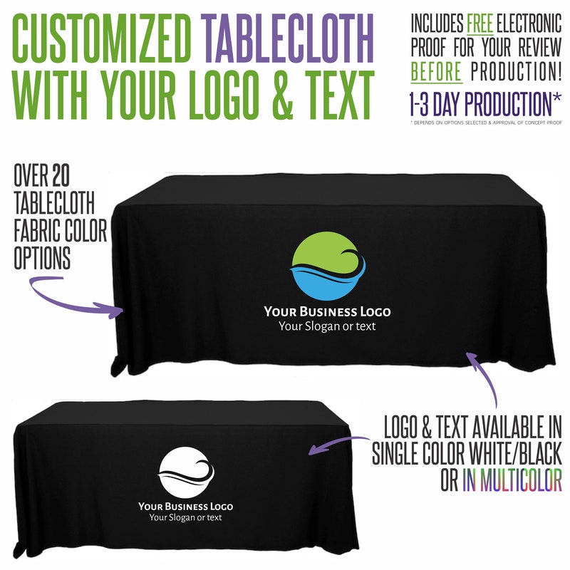 Custom Tablecloth - Etsy