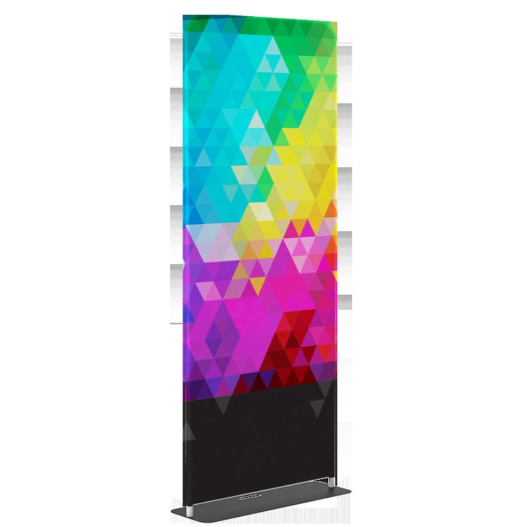 Full Color Custom Tension Fabric Tube Frame Banner - Double Sided! - Etsy