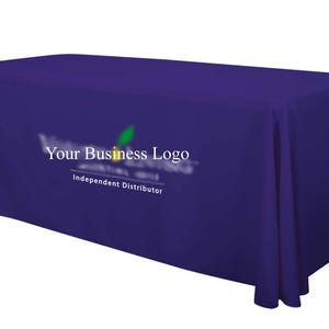 Your Logo Custom Tablecloth With Logo and Fabric Color Options - Etsy