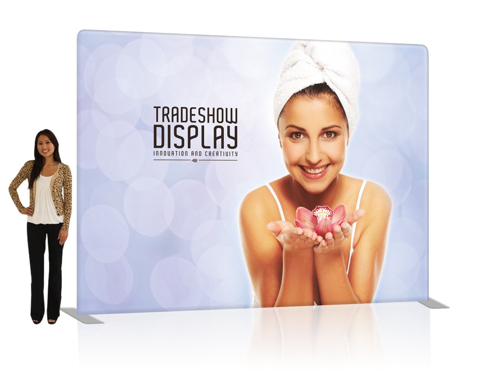 Custom Tension Fabric Display System - Full Color Graphics! - Etsy