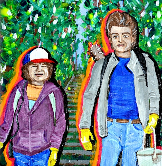 Stranger Things Paintings by Willabird Designs Artist Amber - Etsy Canada