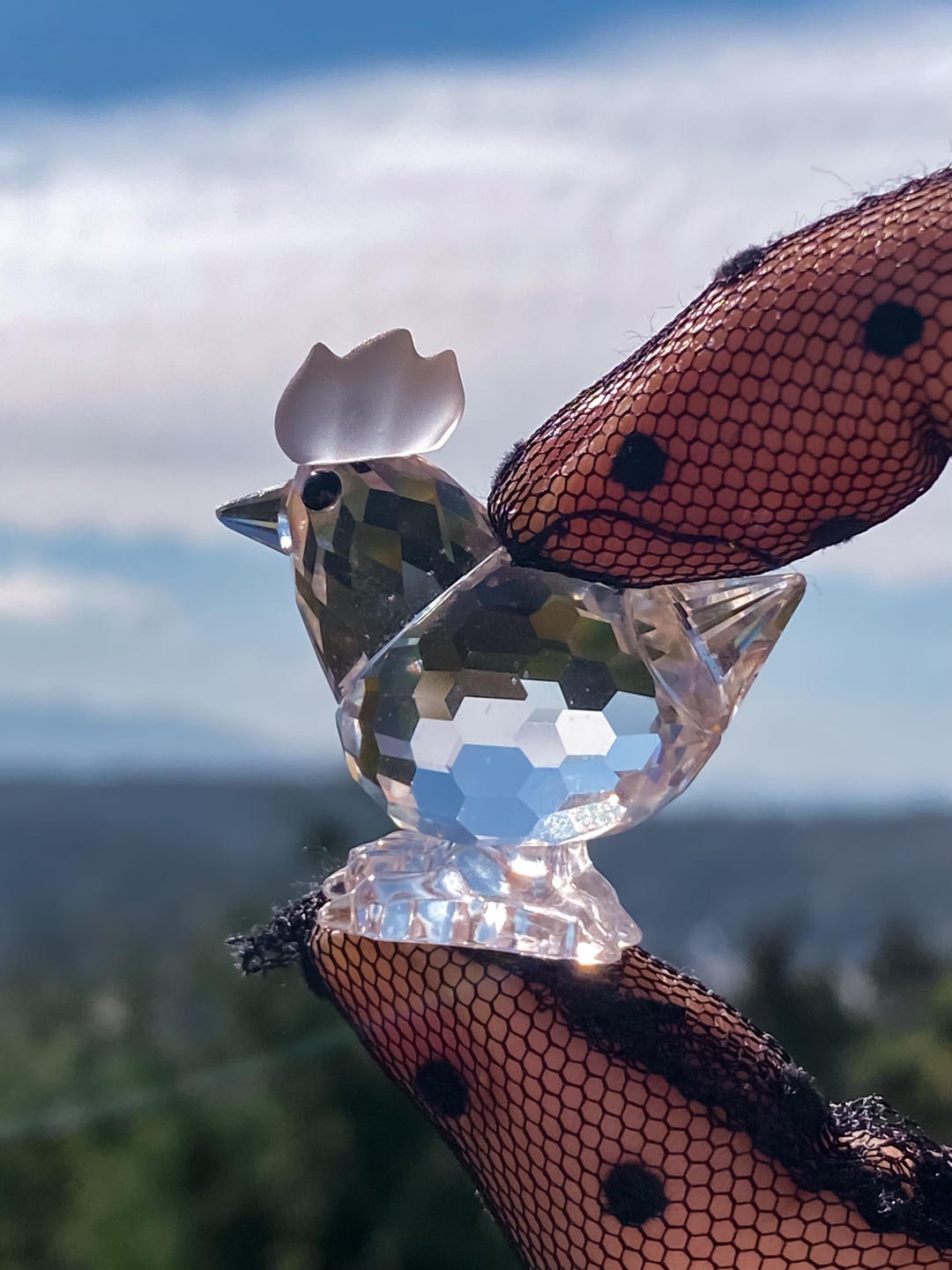 Vintage Swarovski Crystal Chick Found by Willabird Designs Vintage ...