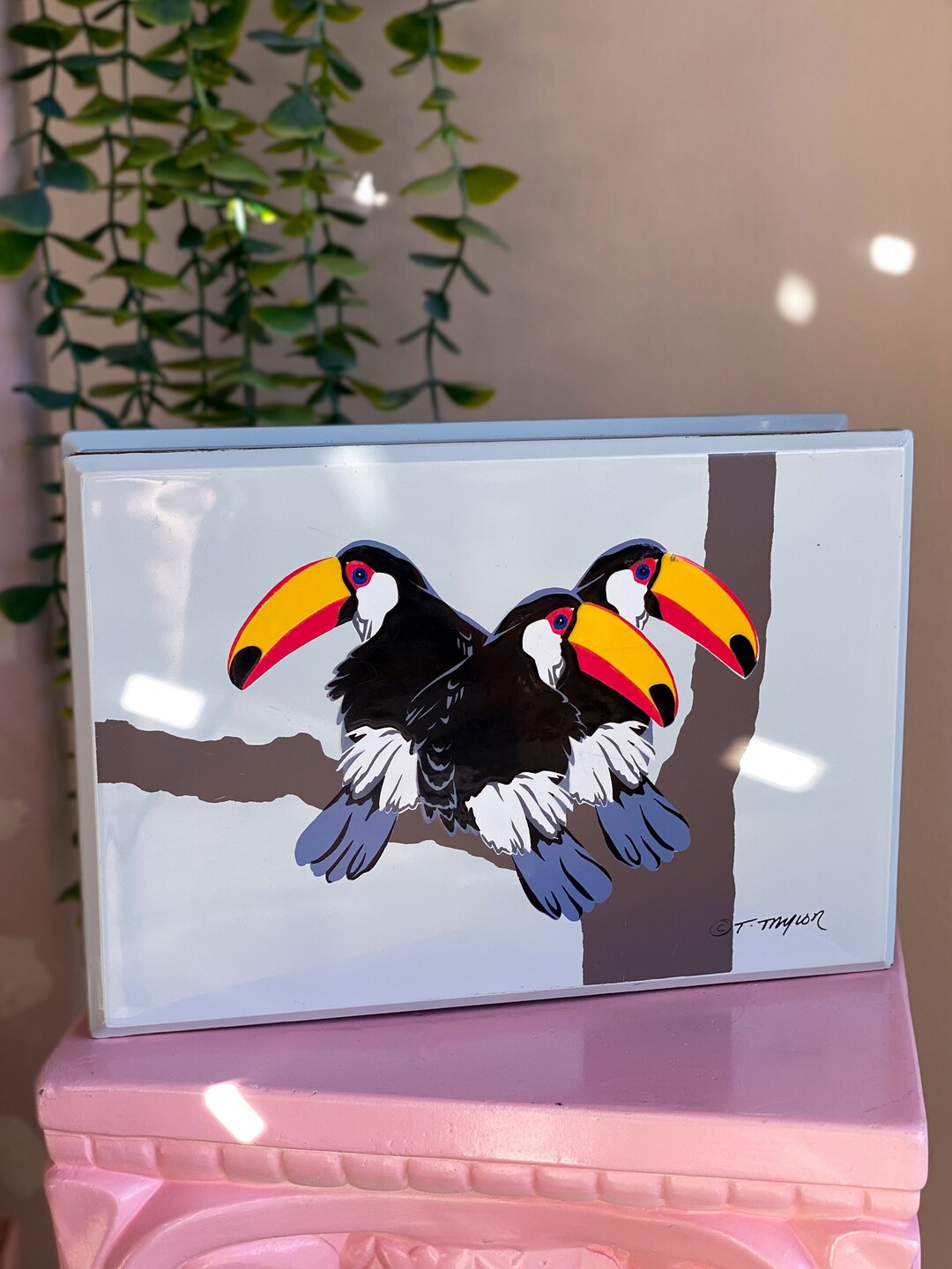 Vintage Otagiri Japan toco Trio Lacquerware Toucan Box Found by ...