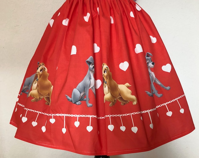 Lady and the Tramp Skirt for Gals, One Size Fits All, Plus Size - Etsy