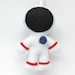 NASA Astronaut Felt Ornament, White Spacesuit, Christmas Tree Ornament ...