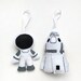 Spacex Dragon Spacecraft Felt Ornament Christmas Tree - Etsy