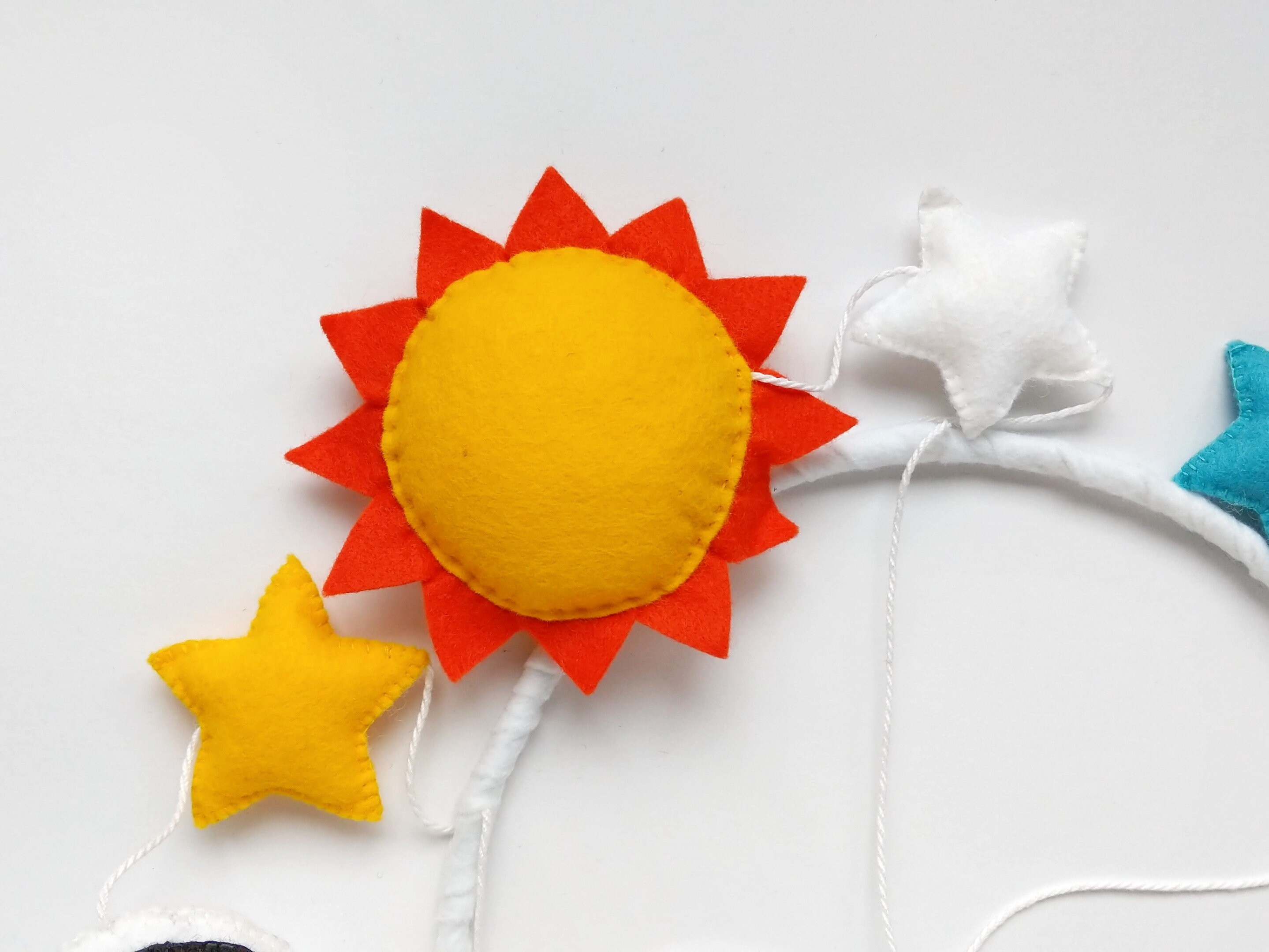 Space Explorer Baby Crib Mobile With NASA Astronaut and Space Shuttle ...