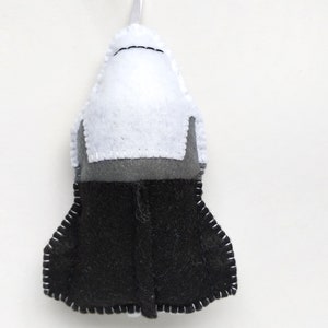 Spacex Dragon Spacecraft Felt Ornament, Christmas Tree Ornament ...