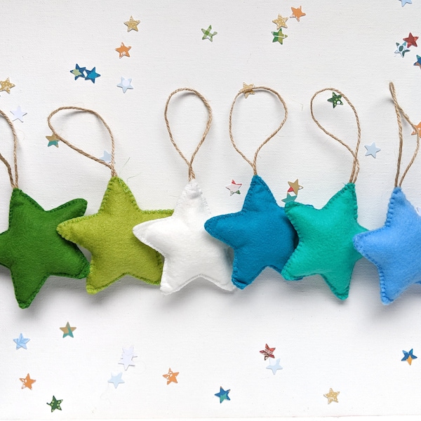 Felt Star Ornament - Etsy