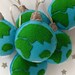 Earth Felt Ornament, Christmas Tree Ornaments, Holiday Decoration - Etsy