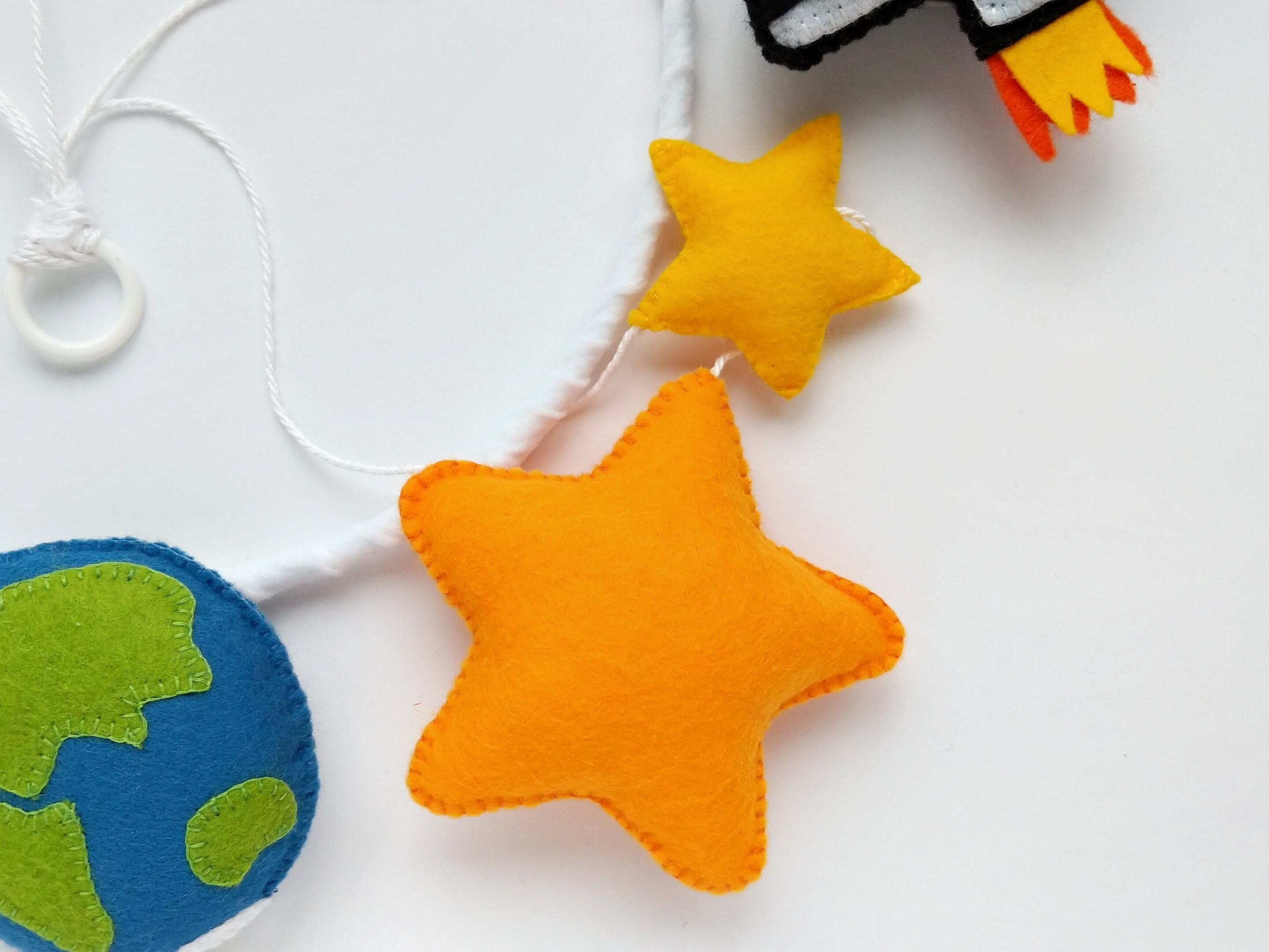 Space Explorer Baby Crib Mobile With NASA Astronaut and Space Shuttle ...