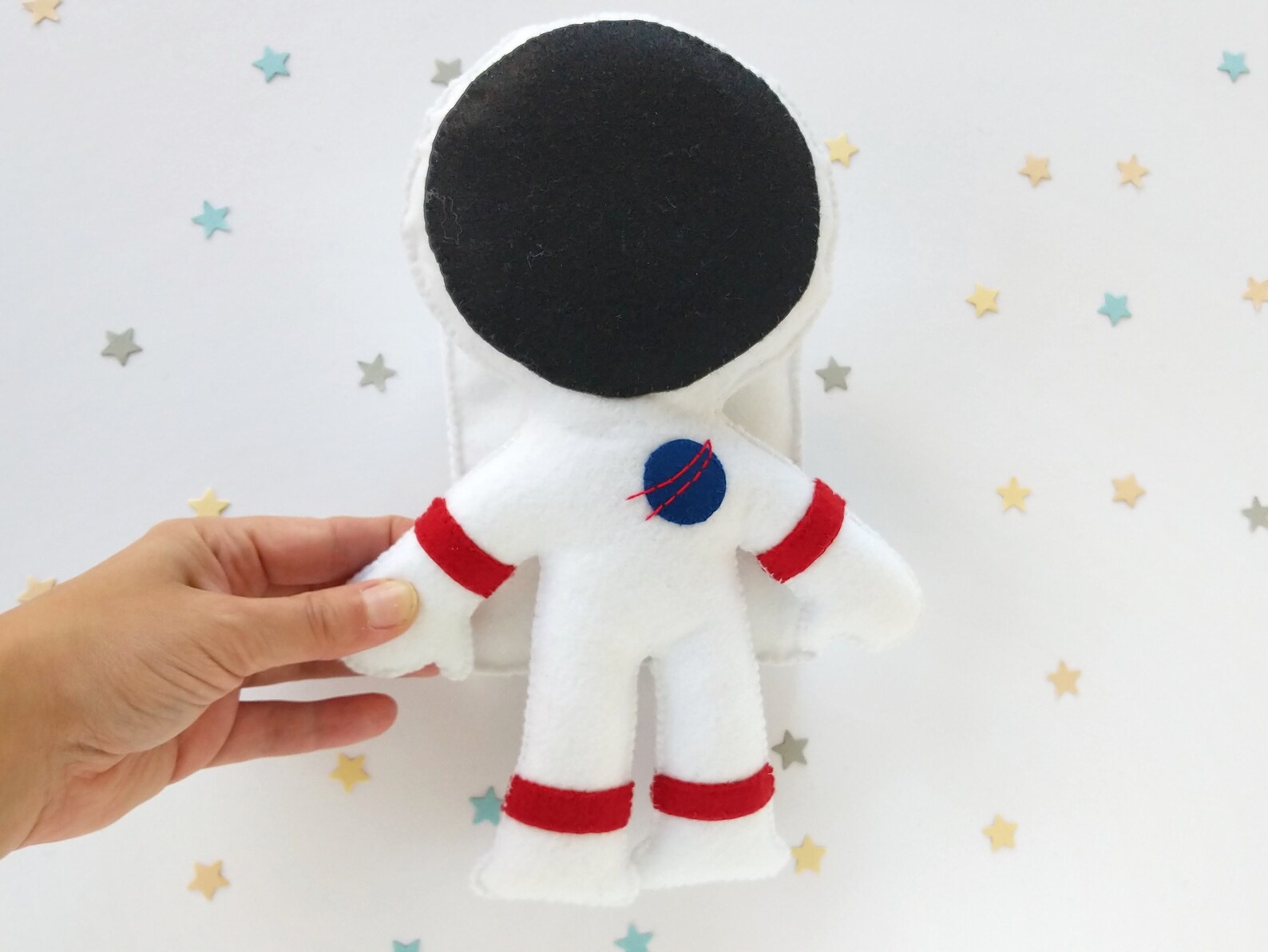 NASA astronaut toy spaceman plush handmade from felt | Etsy