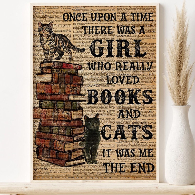 Love Books Poster - Etsy