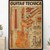 Guitar Knowledge Poster, Anatomy of A Guitar, History, String Types ...