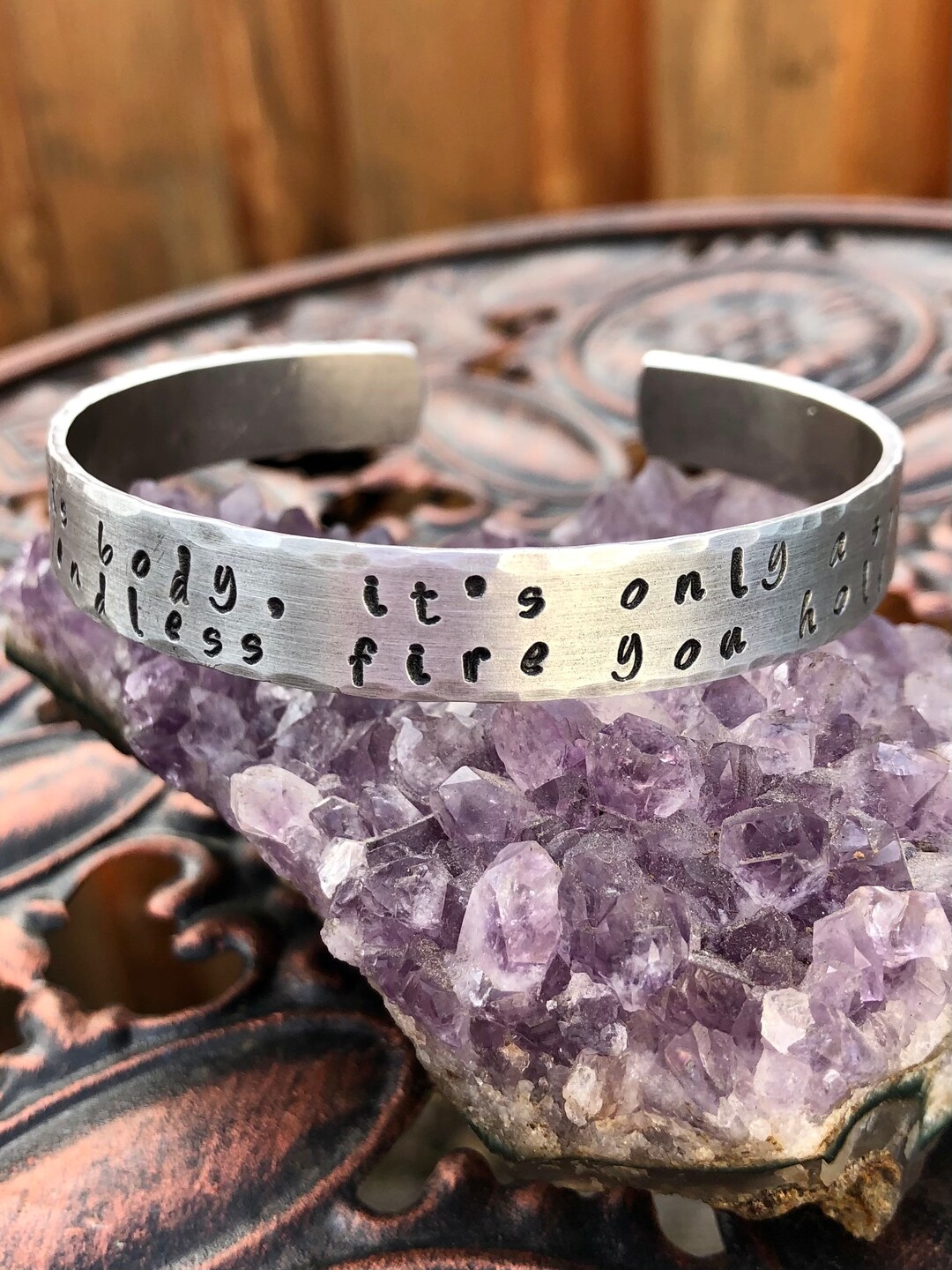 Goose the Band Inspired Lyrical Cuff Bracelet- Western Sun - Etsy