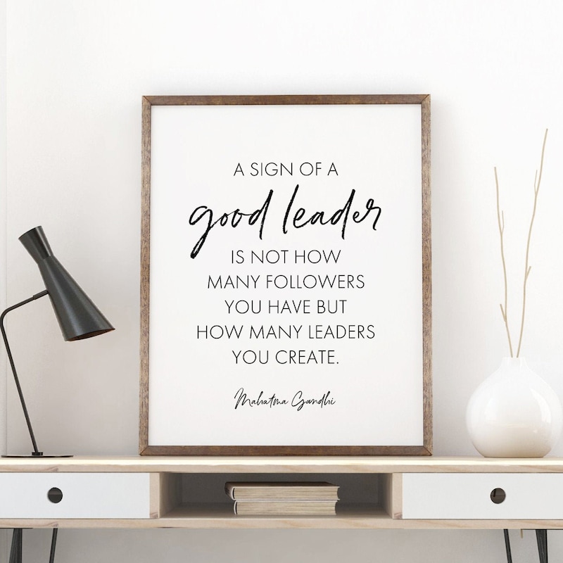 Leadership Quotes - Etsy