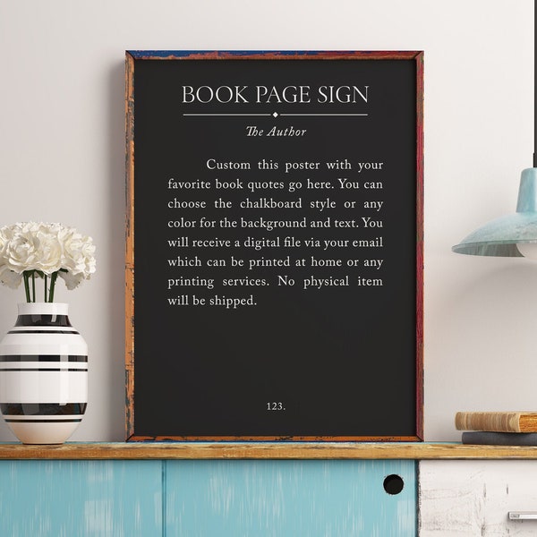 Chalkboard Quote - Etsy